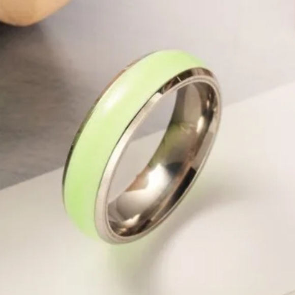 Jewelry | Stainless Steel Glow Ring | Poshmark